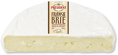 Friteret brie med kompot af havtorn og gulerod - Président